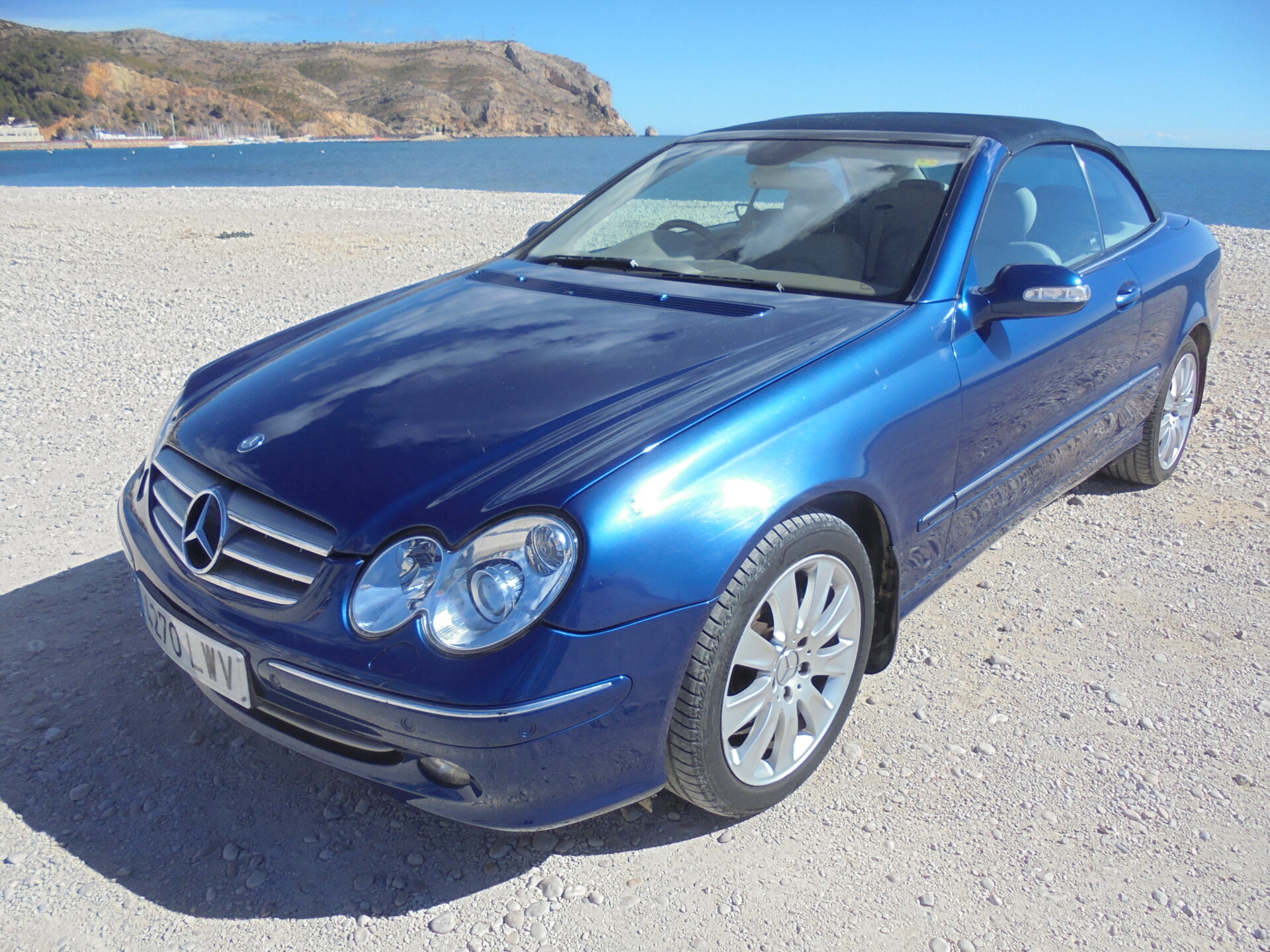 Mercedes CLK 200 Kompressor Elegance Automatic Cabriolet RHD Spanish ...